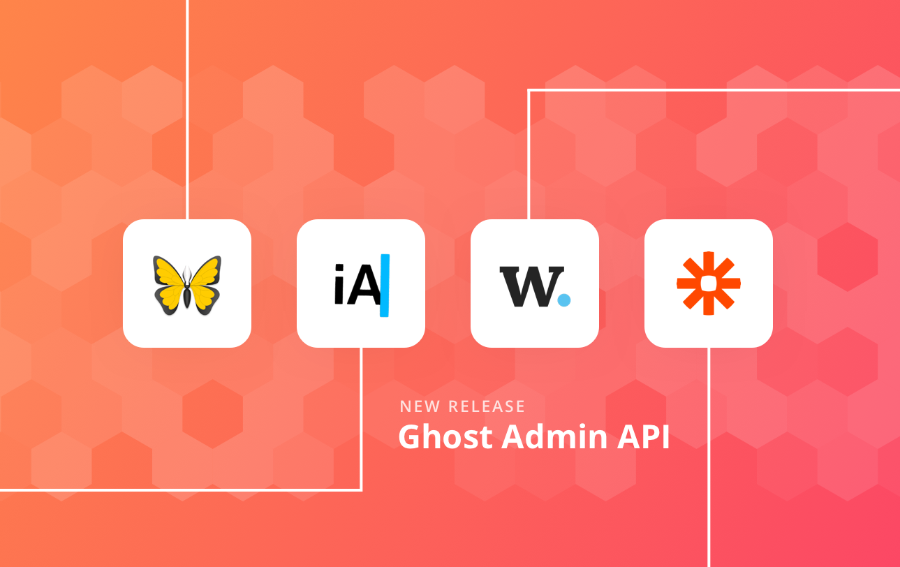 The New Ghost Admin API: Build advanced publishing workflows