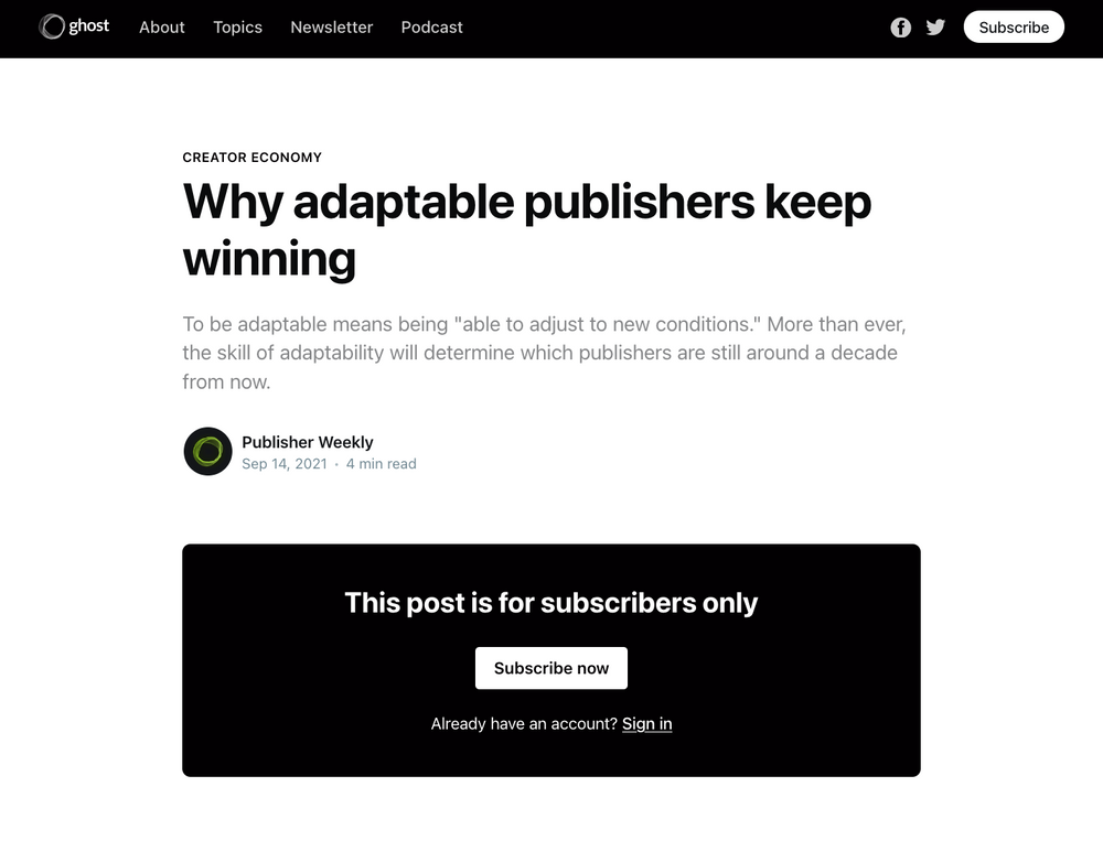 How to create protected content