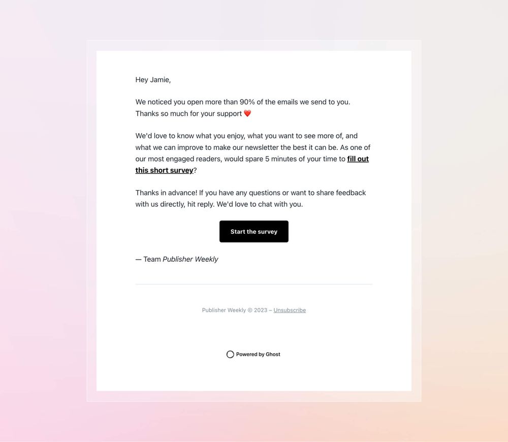 Delivering emails to your audience