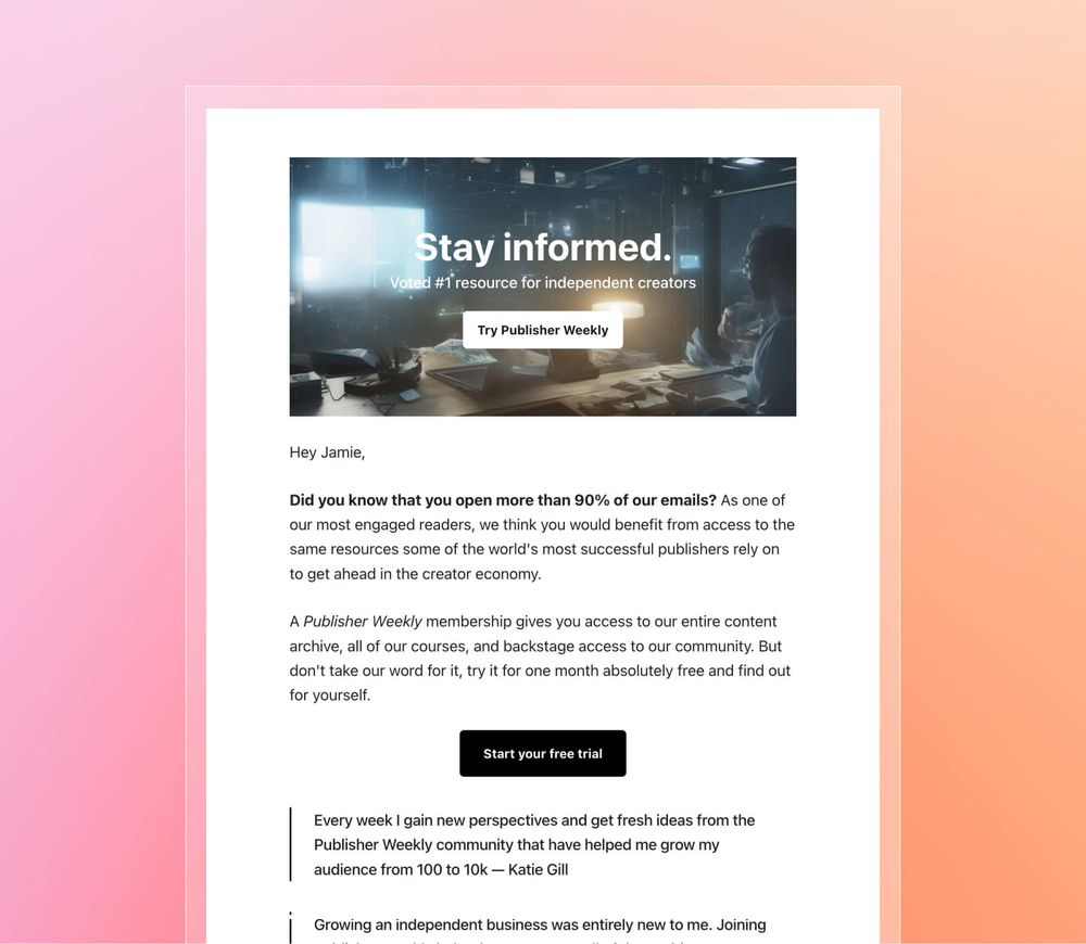 Delivering emails to your audience