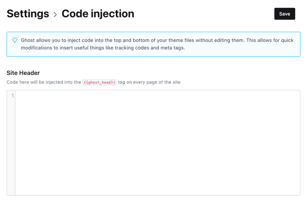 Adding styles with code injection