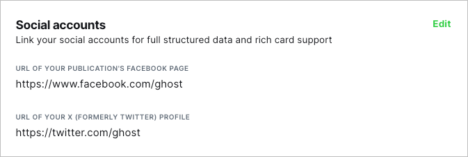 Setting up your Ghost site