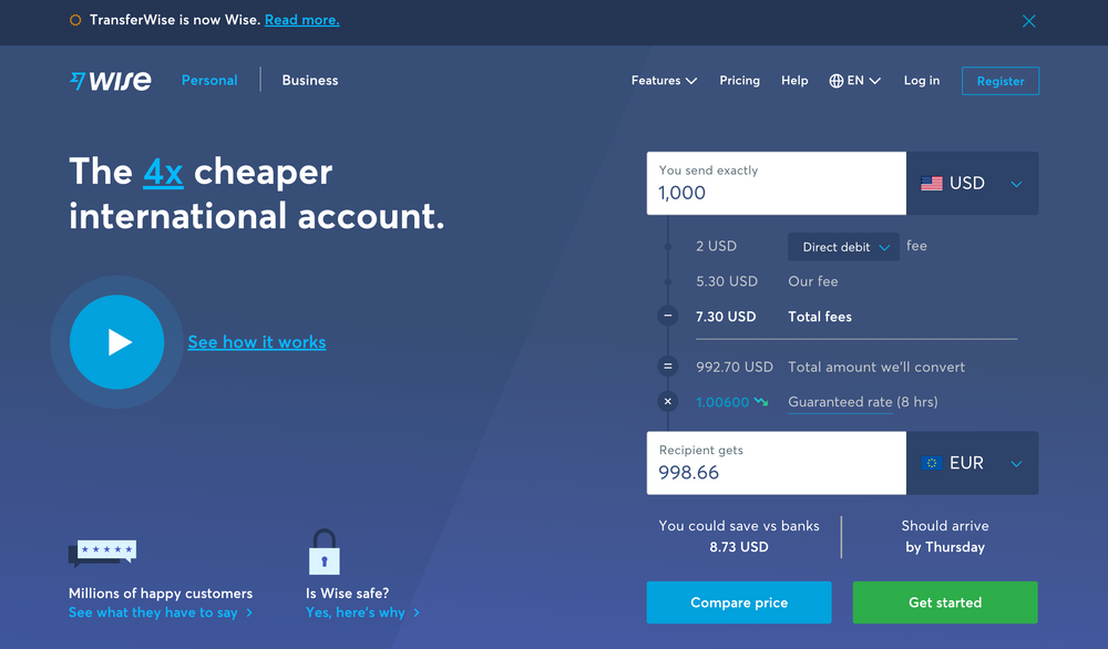 How to setup a Wise account for payouts