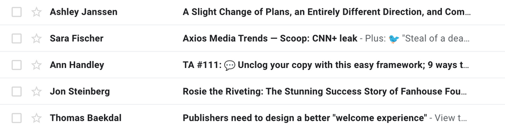 Email sender name best practices for newsletters