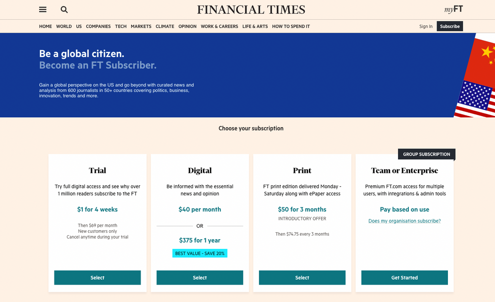 Advanced pricing strategies for publishers