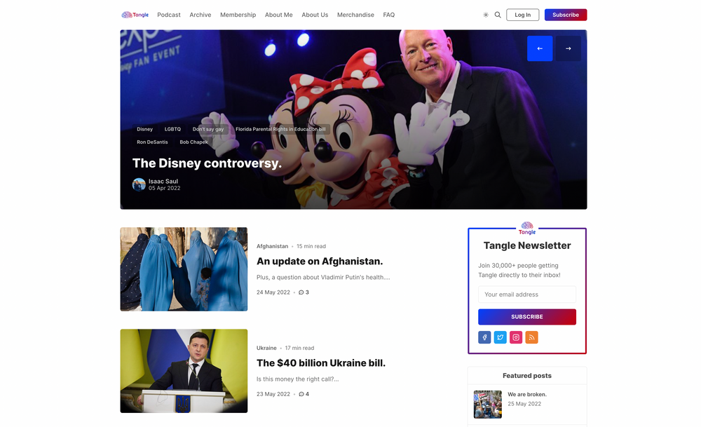 Why Tangle is the model for the future of political news