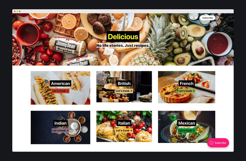 Building content collections in Ghost