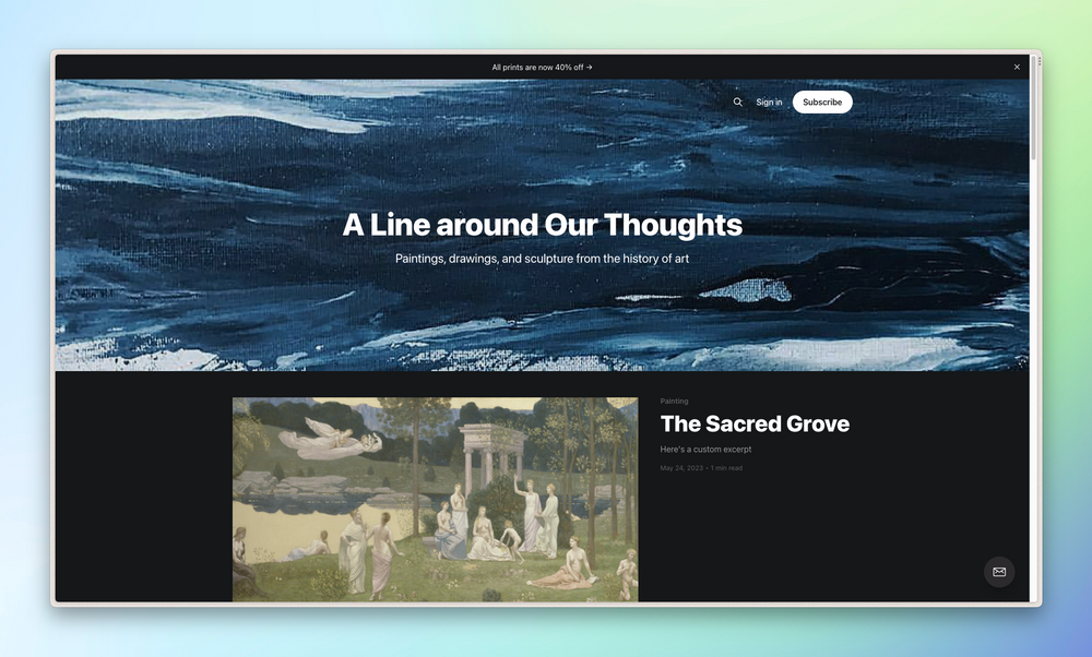 Custom settings are the ultimate power-up for Ghost themes