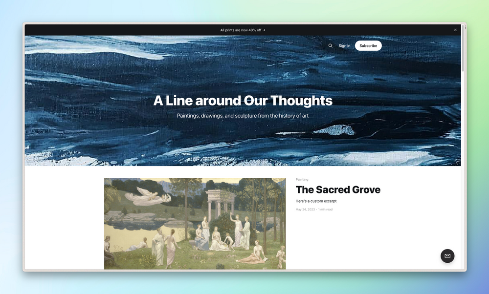 Custom settings are the ultimate power-up for Ghost themes